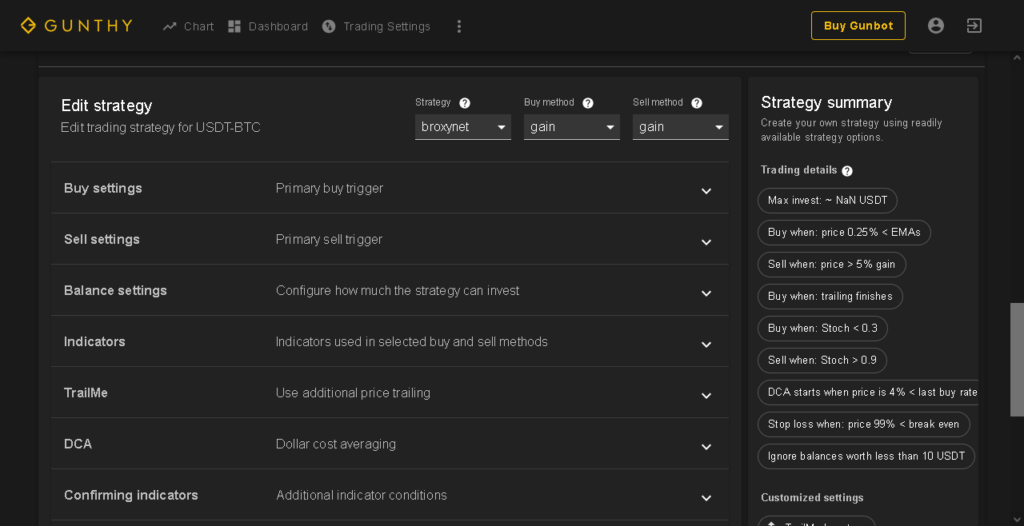 About Gunbot – Broxynet – Emotionless trading